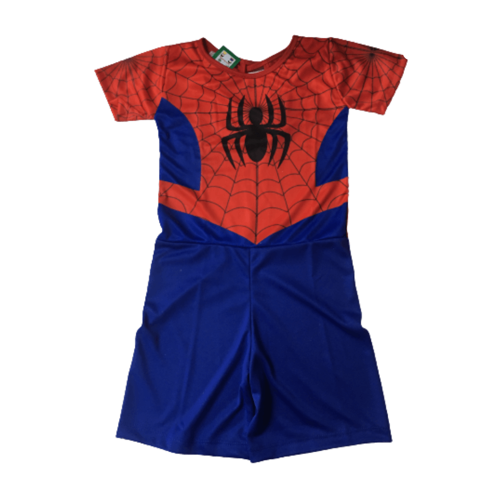 Kit Fantasia Super Herói Aranha Infantil P Cepel