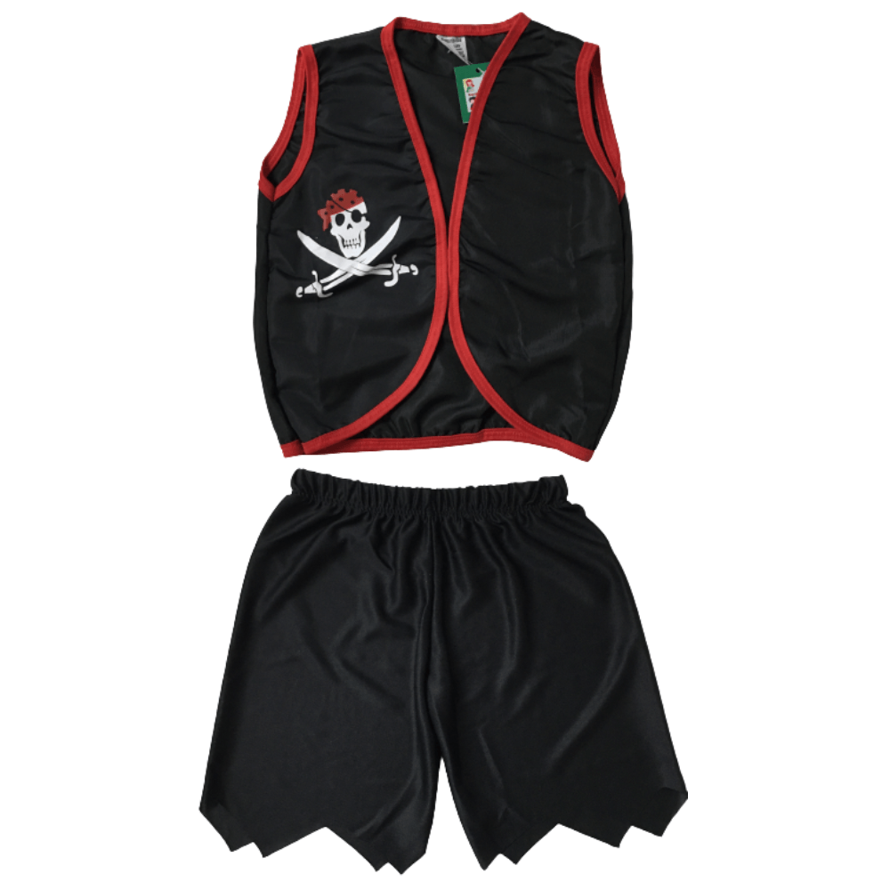 Kit Fantasia Pirata Menino Infantil Gg Cepel